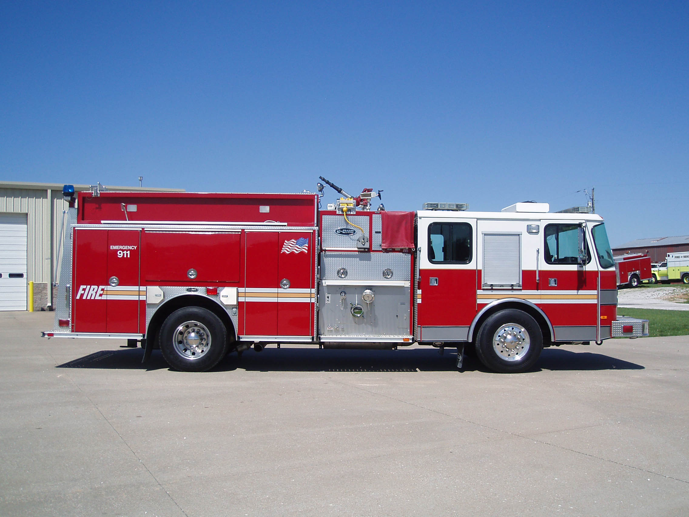 2005 E-One Cyclone II Custom Rescue Pumper | Used Truck Details